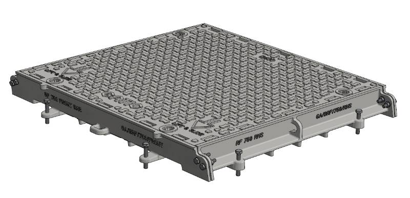 Gatic Single Covers and Frames | Alumasc Water Management Solutions ...