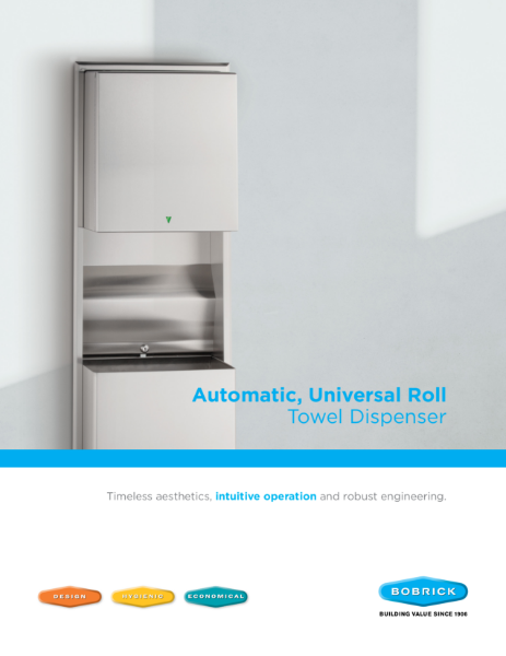 ARSS2 - AutoRoll Dispenser Series | Bobrick Washroom Equipment Ltd ...