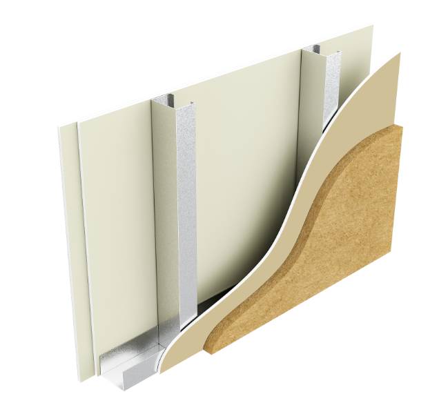 Metsec SFS infill wall with RCM Y-Wall sheathing board, Siniat ...