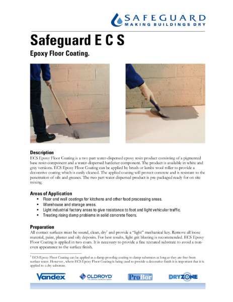 Ecs Epoxy Floor Coating – Flooring Site