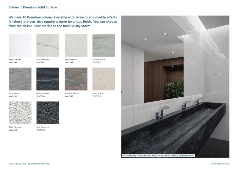 Premium Solid Surface Colours | NBS Source