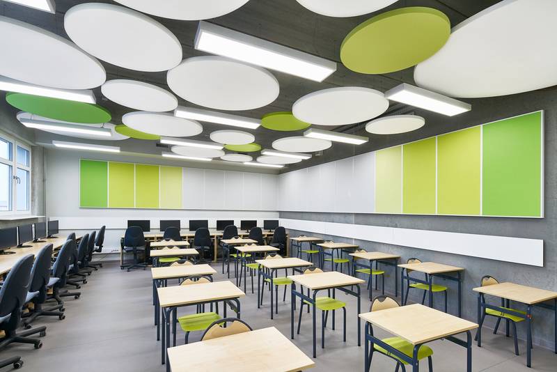 Raft or island suspended ceiling systems | NBS Source