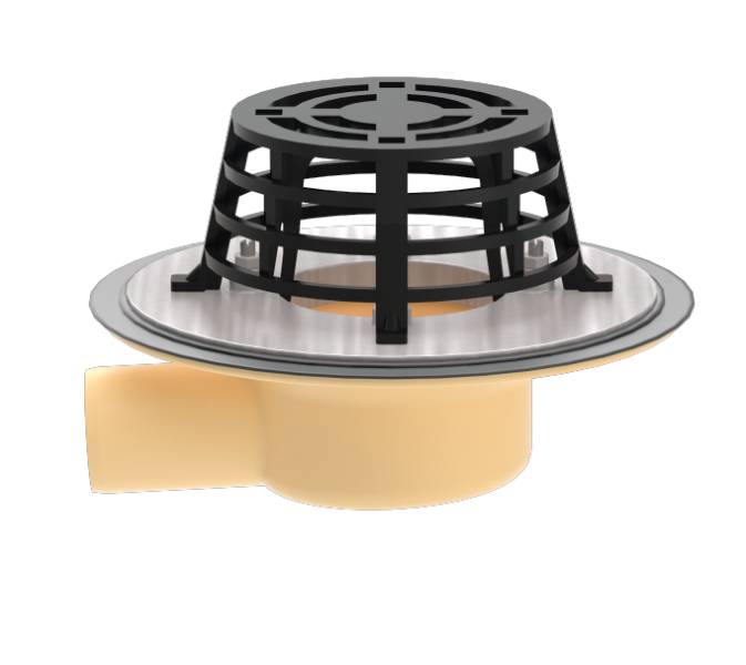 SitaCompact Balcony & Terrace Rainwater Outlet - Thermally Insulated ...