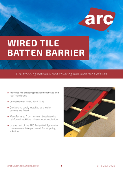 Wired Tile Batten Barrier | NBS Source