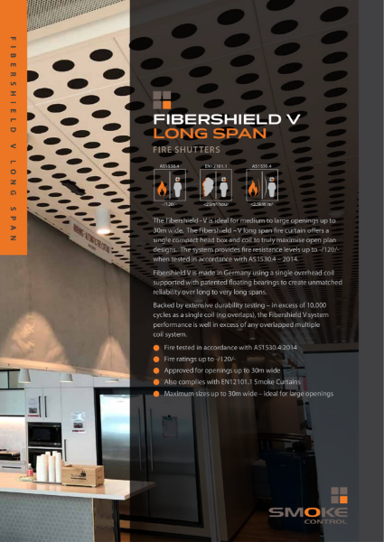 Fibershield V | Smoke Control | NBS Source
