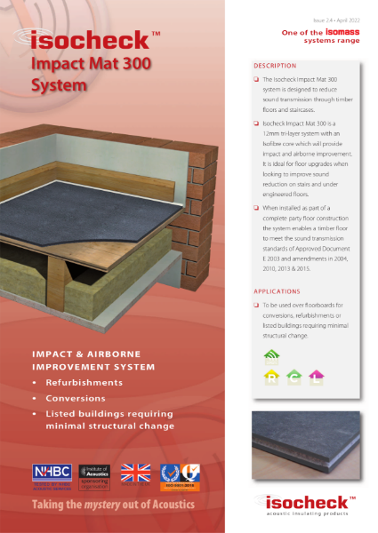 Isocheck Deep Batten - Data Sheet v4.5 | NBS Source