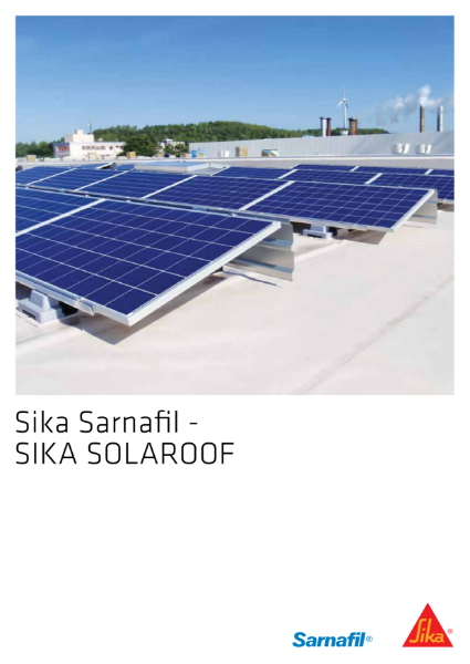 Sika SolaRoof brochure | Sika Sarnafil | NBS Source