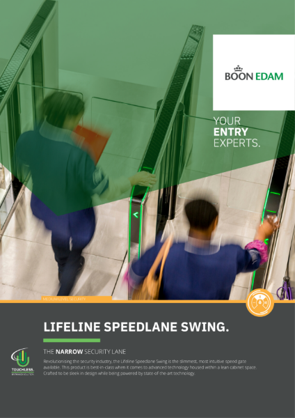 Lifeline Speedlane Slide – Flap Barrier | Brochure | 2021 | NBS Source