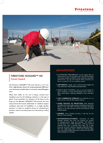 RubberGard™ EPDM Fully Adhered Warm Roof System | Firestone Building ...