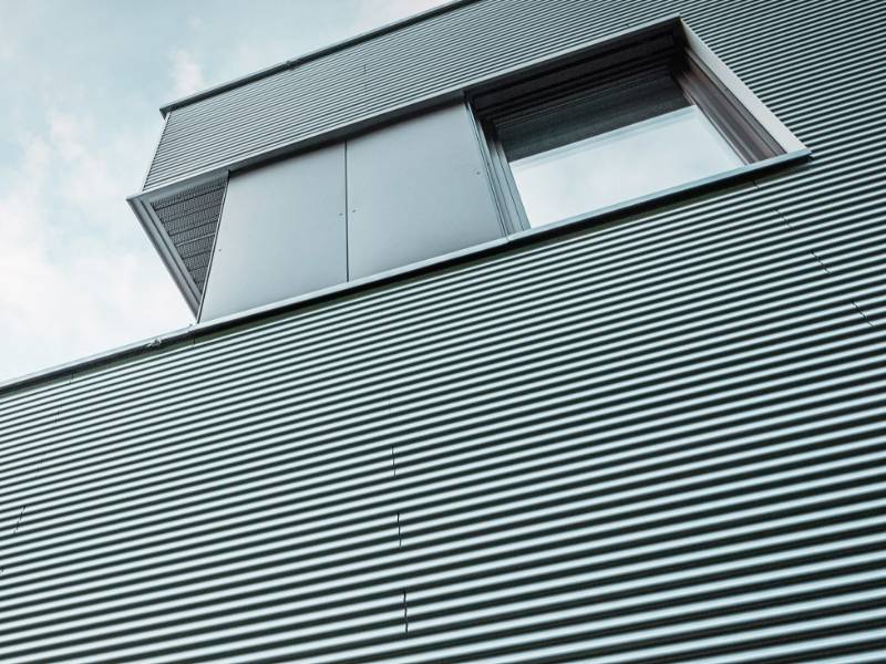 Rainscreen Facades. Extruded Profile RIPPLE | PREFA UK Ltd | NBS Source