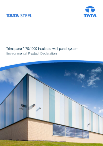EPD Trimapanel 70mm Insulating Wall Panel | Tata Steel | NBS Source