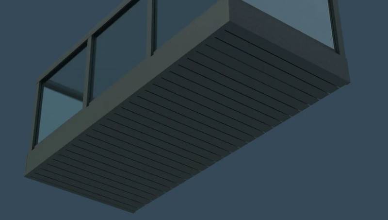 AliClad Decor Balcony Soffit Cladding from AliDeck | AliDeck | NBS Source
