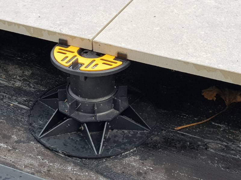 Balance self levelling pedestal for paving and decking | Wallbarn Ltd ...