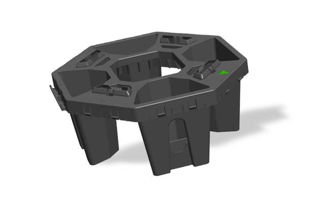 Geocellular modular plastics structured soil units - BIM objects and ...