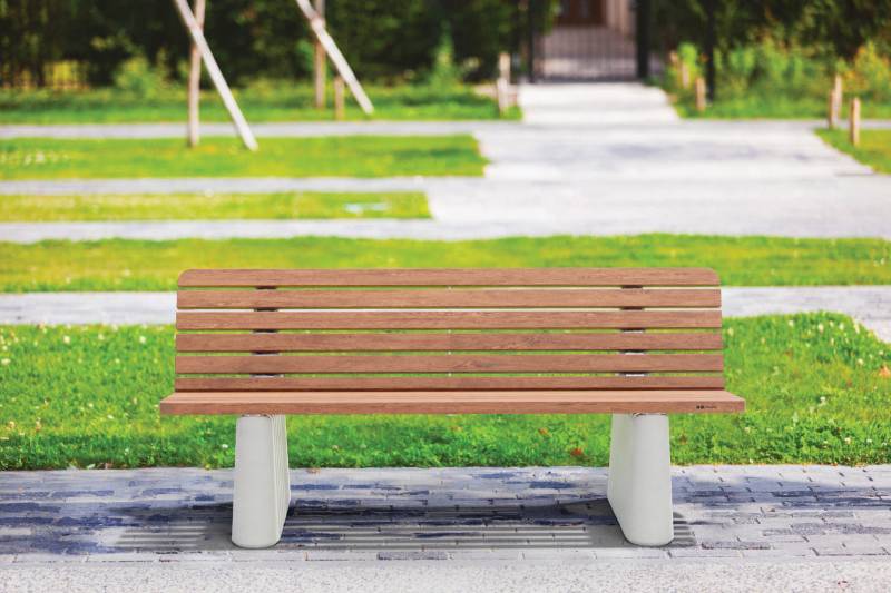 Reforma Bench - Outdoor Seating/ Benches | MMCITE UK Ltd | NBS Source