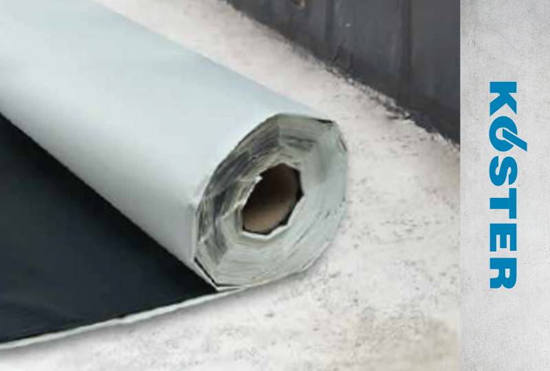 Waterproofing of Basement Slab using Koster KSK SY15 Membrane | Koster ...