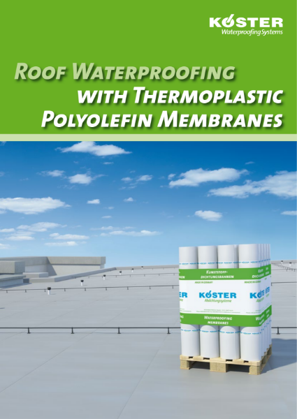 Koster TPO Single Ply Roofing Membranes | NBS Source