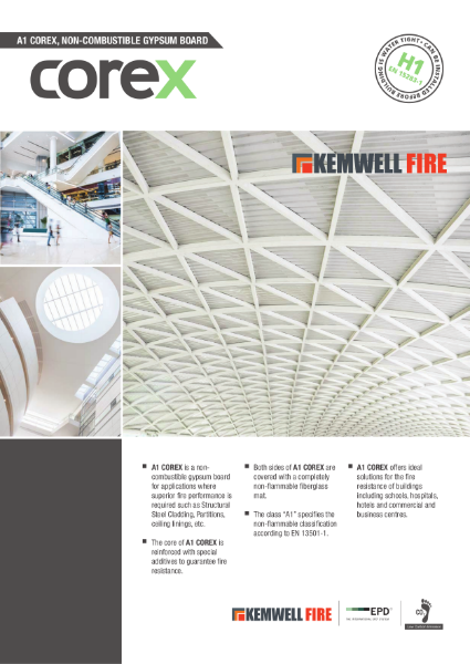 Kemwell Corex A1 Technical Data Sheet | NBS Source