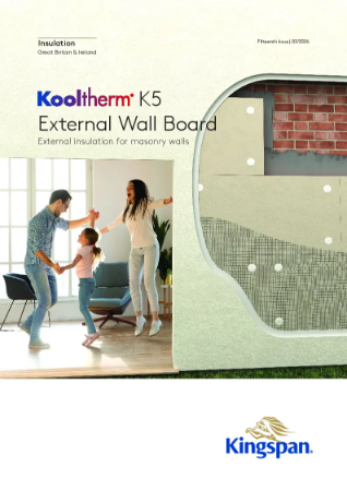 Kingspan Kooltherm K5 External Wall Board brochure | Kingspan ...