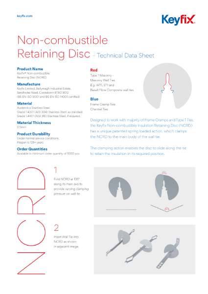 Keyfix Non-combustible Cavity Tray Installation Guide | NBS Source
