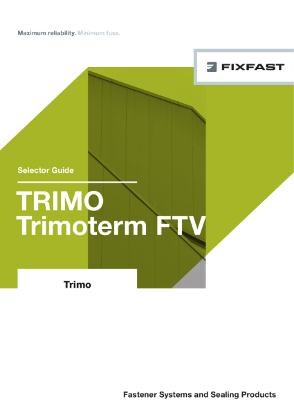 Trimo Trimoterm FTV Selector Guide | NBS Source
