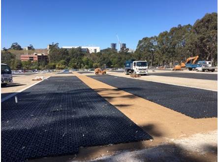 Macquarie University Car Park Turf Cell | Atlantis | NBS Source