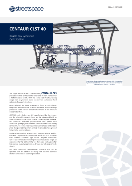 CLST 40 Data Sheets | urbanspec | NBS Source