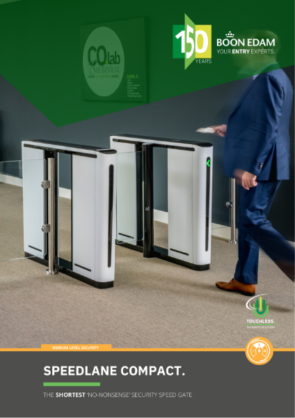 Speedlane Compact – Swing Barrier Gate | Brochure | NBS Source