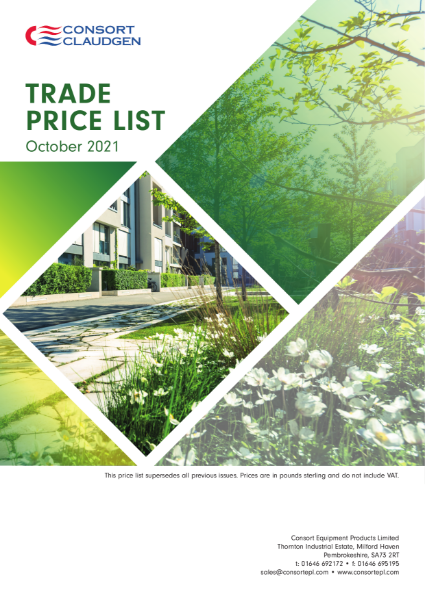 Trade Price List October 2021 | Consort Claudgen | NBS Source