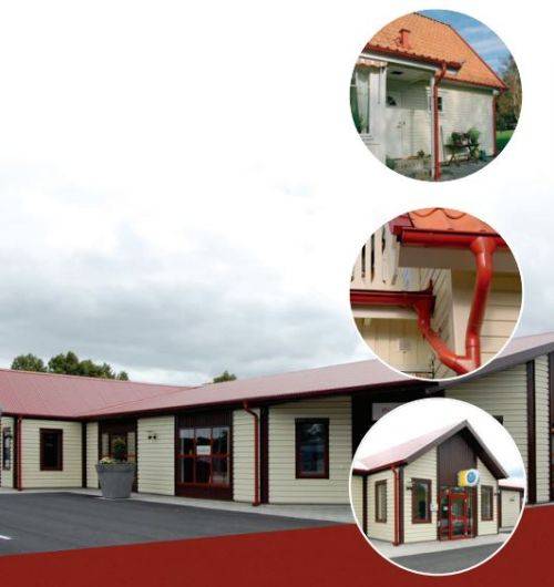 Hot-dip pre-coated carbon steel eaves gutters | NBS Source