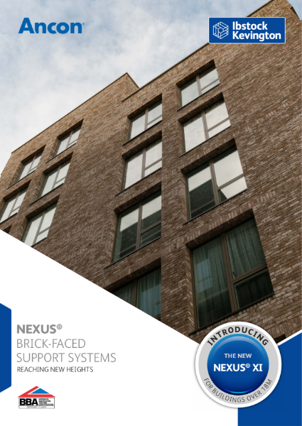 Ancon MDC Nexus Brick Faced Support System | Leviat | NBS Source