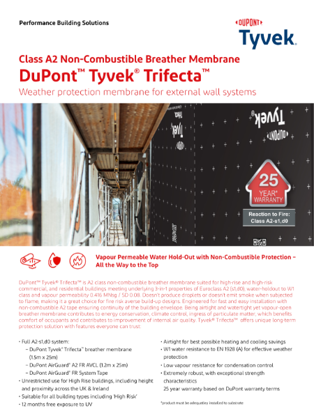 DuPont™ Tyvek® Trifecta™ brochure | NBS Source