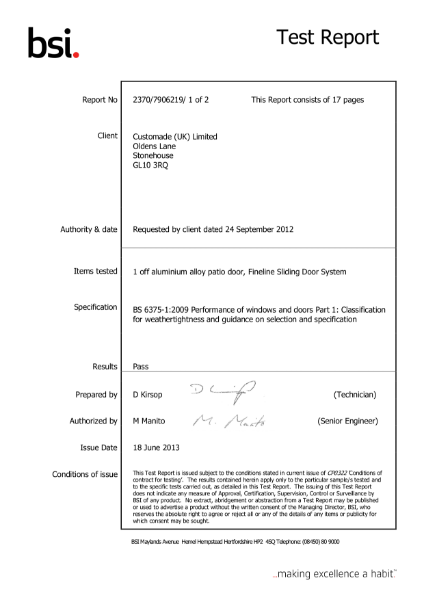 Fineline Aluminium Ltd | NBS Source