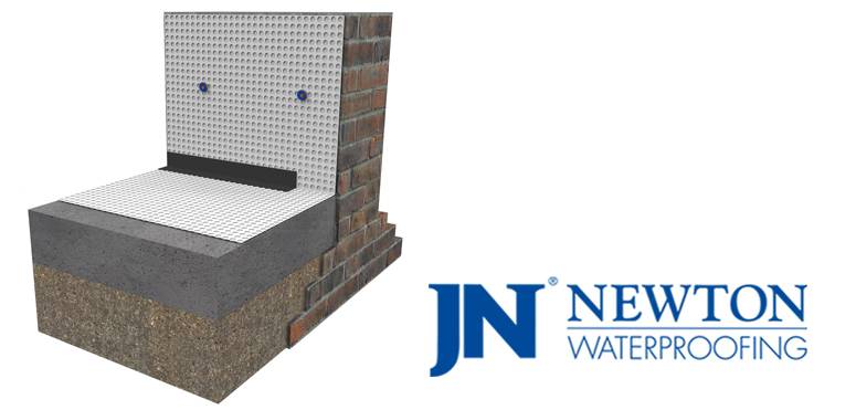 Newton CDM 508 - Basement Waterproofing Membrane for Waterproofing of ...
