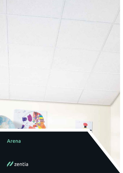 Arena – Product Data Sheet | Zentia | NBS Source