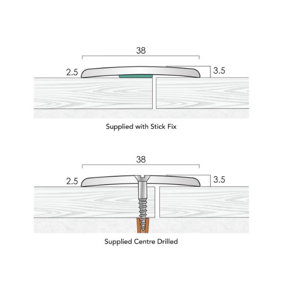 Cover Plates, Transition Plates & Expansion Plates - Floor Cover Strips ...