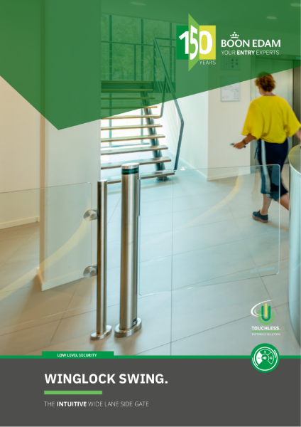 Winglock Swing - Bi-Directional Access Gate | Brochure | NBS Source