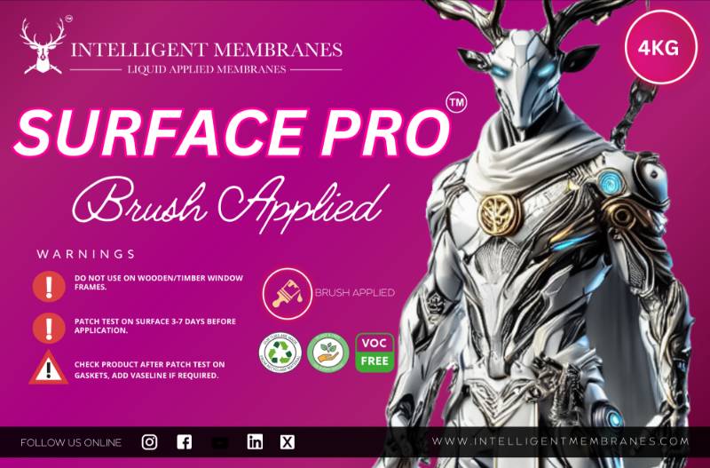 Surface Pro Brush: Eco-Friendly Protection Film for protecting Construction Projects - Temporary ...