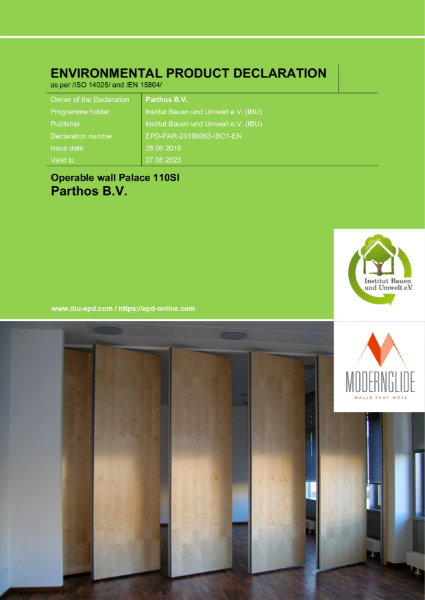 Factory EPD Certification | ModernGlide Ltd | NBS Source