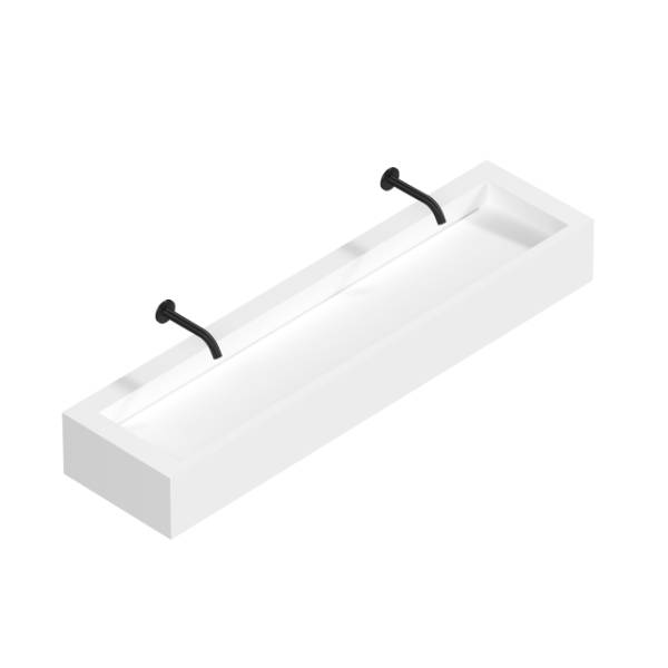 Monolith S Series - 300mm depth - Wall-mounted Minimalist Washbasins ...
