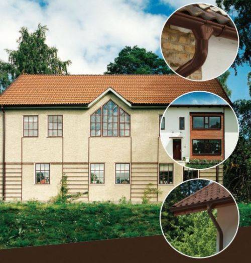 Hot-dip pre-coated carbon steel eaves gutters | NBS Source