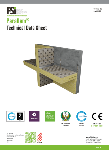 Paraflam® | FSi Limited | NBS Source