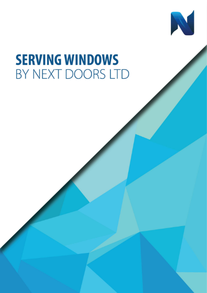 Serving window brochure | Next Doors Ltd | NBS Source