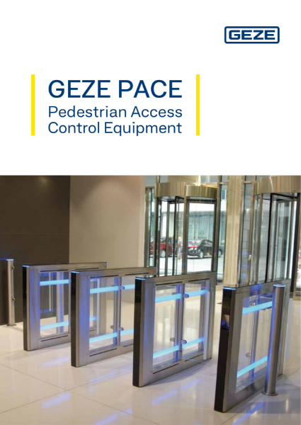 GEZE PACE - Pedestrian Access Control Equipment | NBS Source