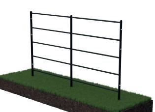 Estate Railings | Fastline Steel Services UK Ltd | NBS Source