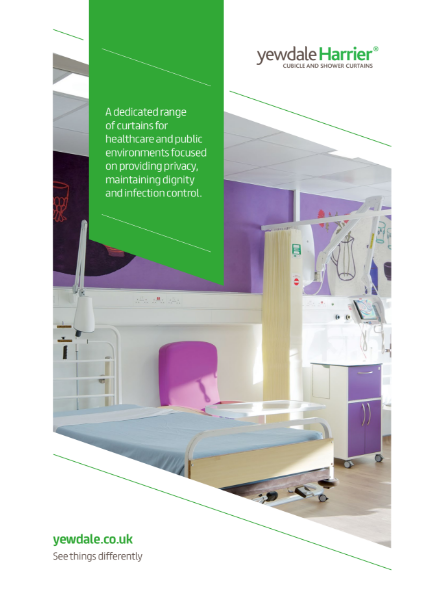 YewdaleHarrier® The Cubicle and Shower Curtain Range | Yewdale Corporation Ltd | NBS Source