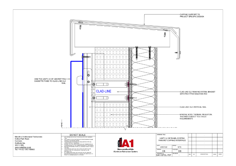 Unity A1 IL-08 Technical Drawing | NBS Source