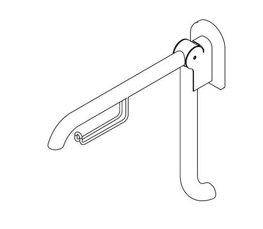 Hinged Grab Rails | Boyco (UK) Ltd | NBS Source