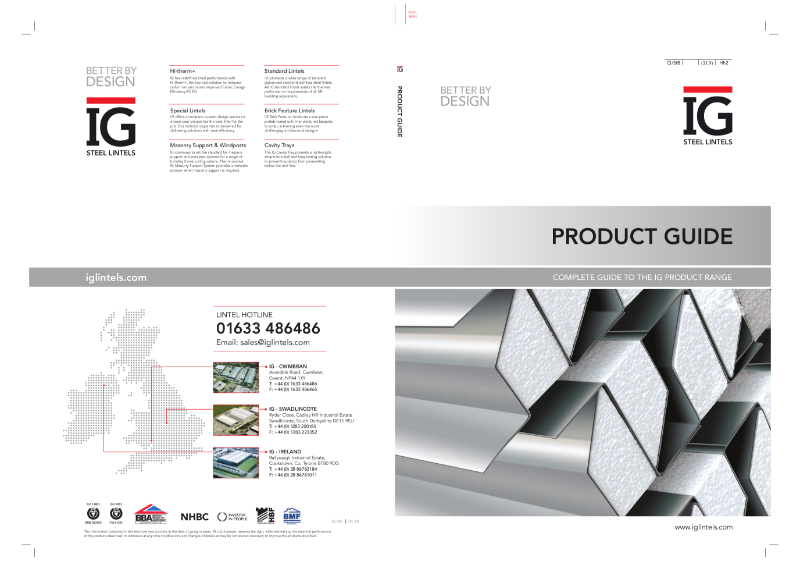 NCCTL Non Combustible Cavity Tray Lintel | NBS Source