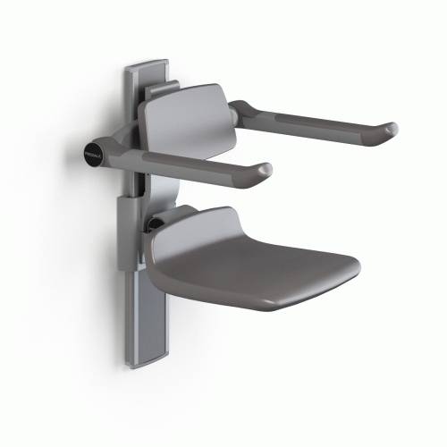 PLUS Shower Seat 310 Fixed Height - R7304 | Pressalit Limited | NBS Source